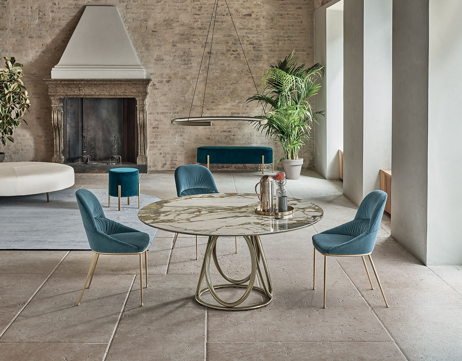 Louis Round - Tables Bontempi